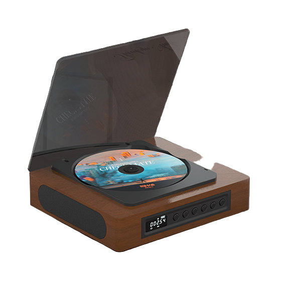 Retro CD Soitin Bluetooth-yhteydellä ja FM-radiolla – Belleza Finland